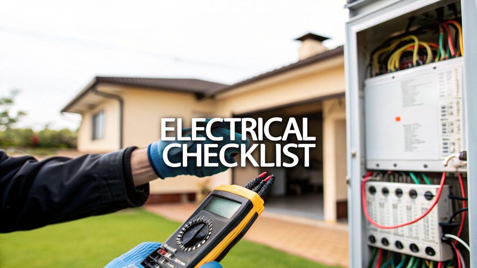 The Ultimate 2025 Residential Electrical Inspection Checklist: 8 Key Areas