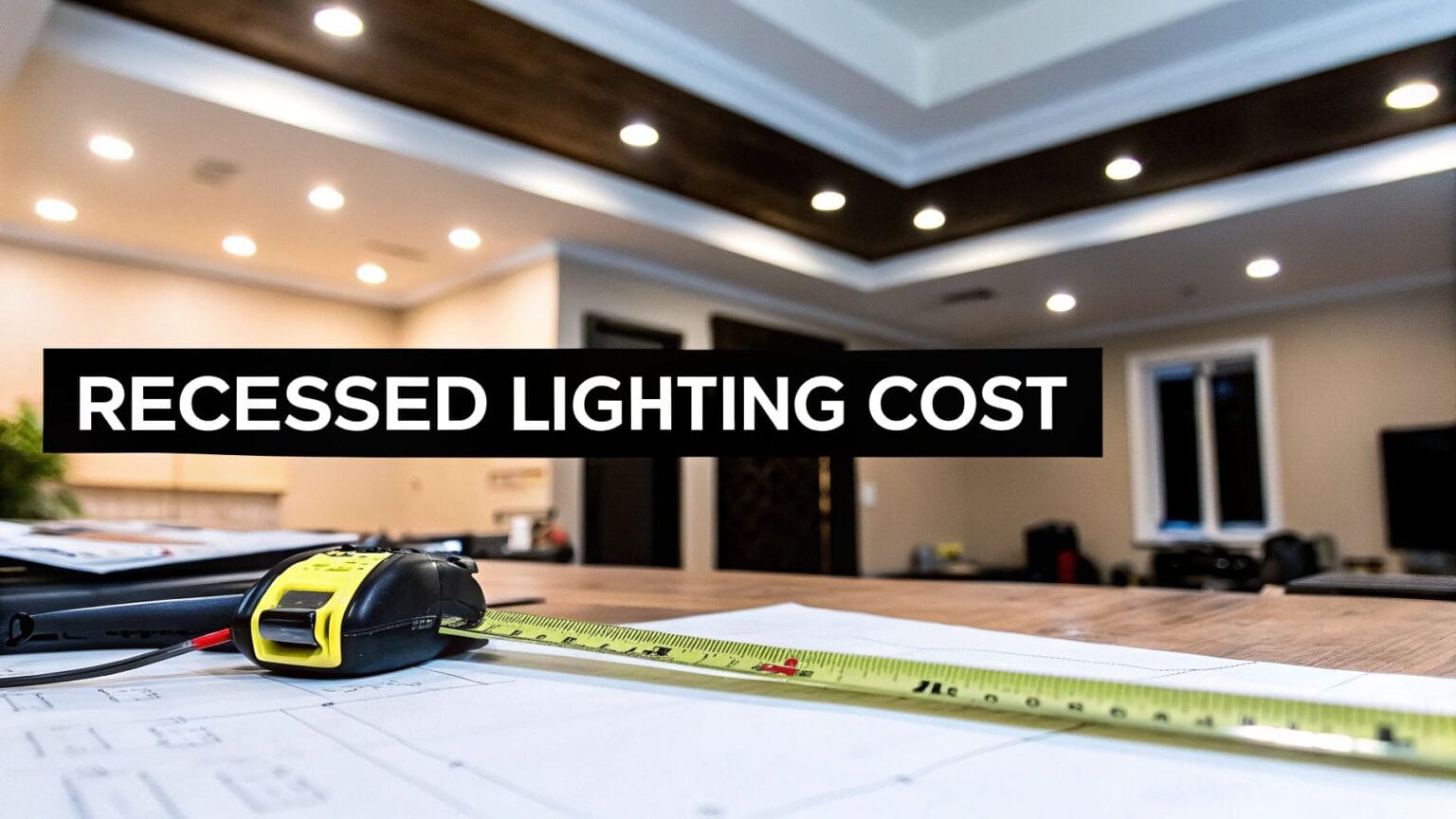 Recessed Lighting Installation Cost: A Homeowner's Budget Guide